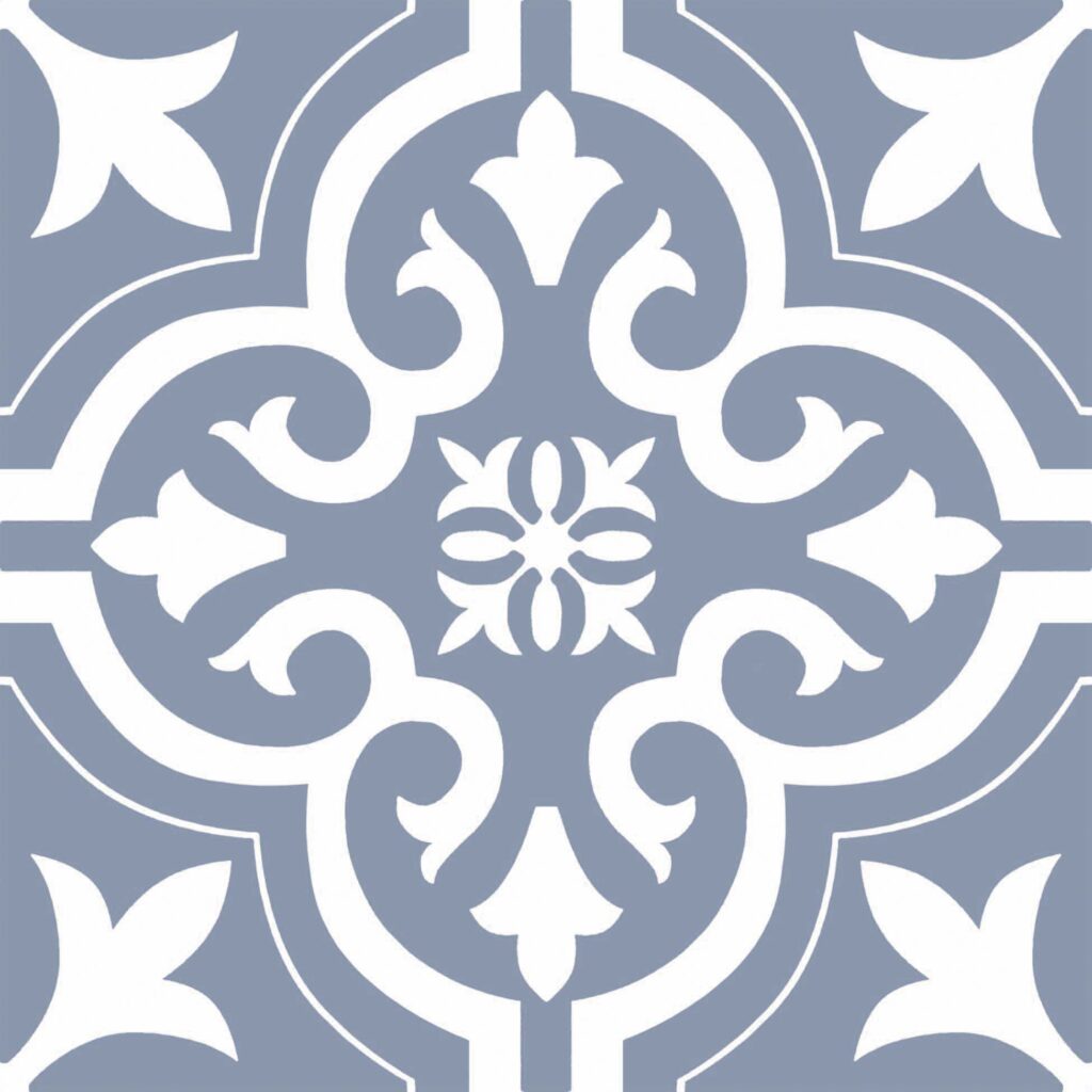 Flourish Motif - National Ceramic Industries Australia